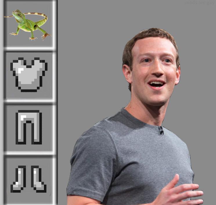 Zucc | Minecraft Armor Parodies | Know Your Meme