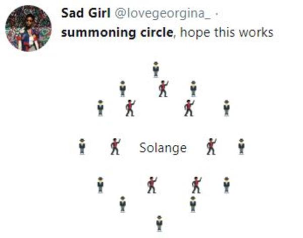 Solange | Summoning Circle | Know Your Meme