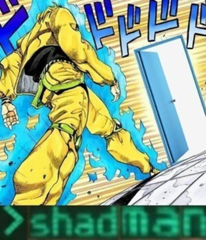 >Shadman | Oh? You're Approaching Me? / JoJo Approach | Know Your Meme