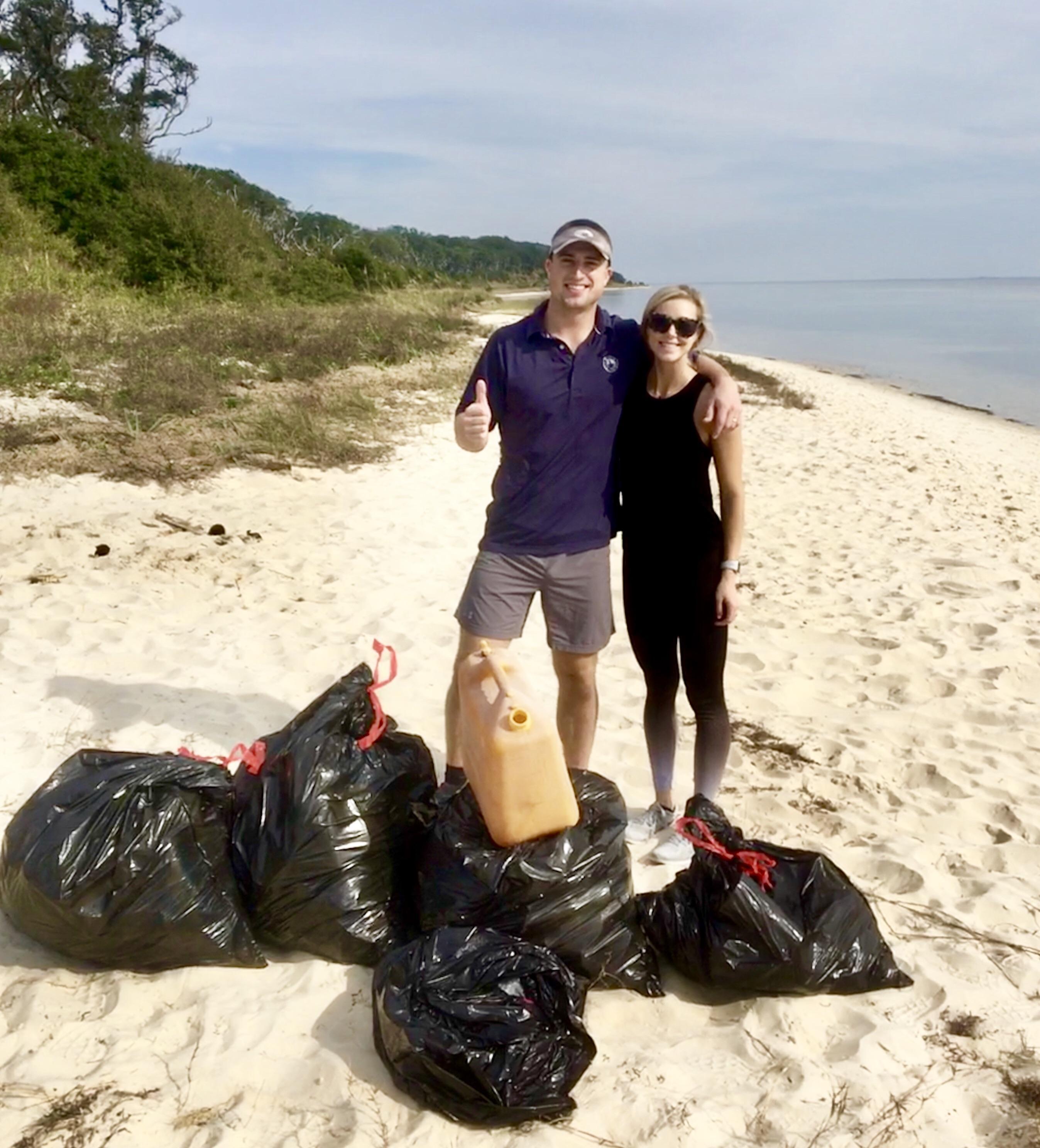 Our contribution. We cleaned up this beach in Florida! | Trashtag ...