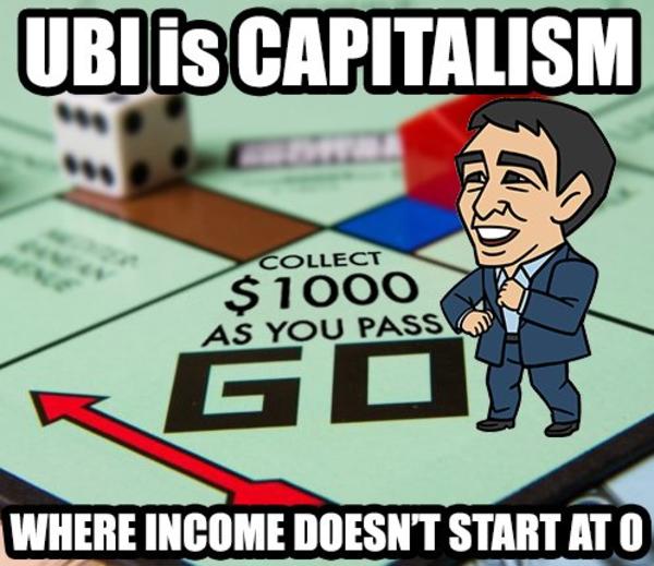 UBI is not socialism brah | Andrew Yang | Know Your Meme