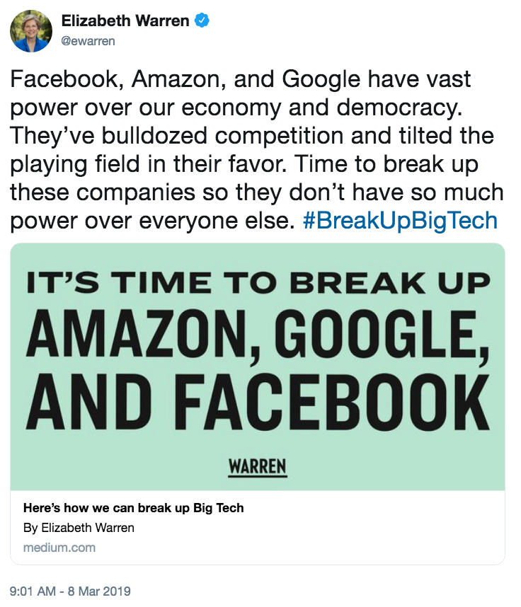 Facebook, Amazon, and Google have vast power over our economy and ...