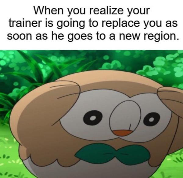 When You Realize Your Trainer Is Going To Replace You | Pokémon Sun and ...
