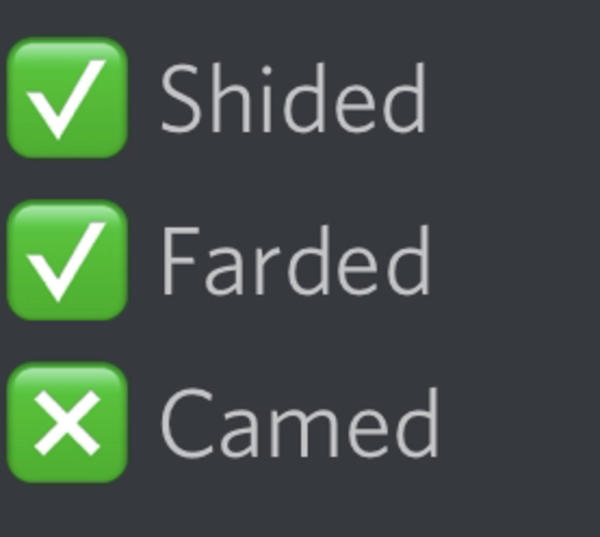Shided Farded Camed | Shidding and Farding | Know Your Meme