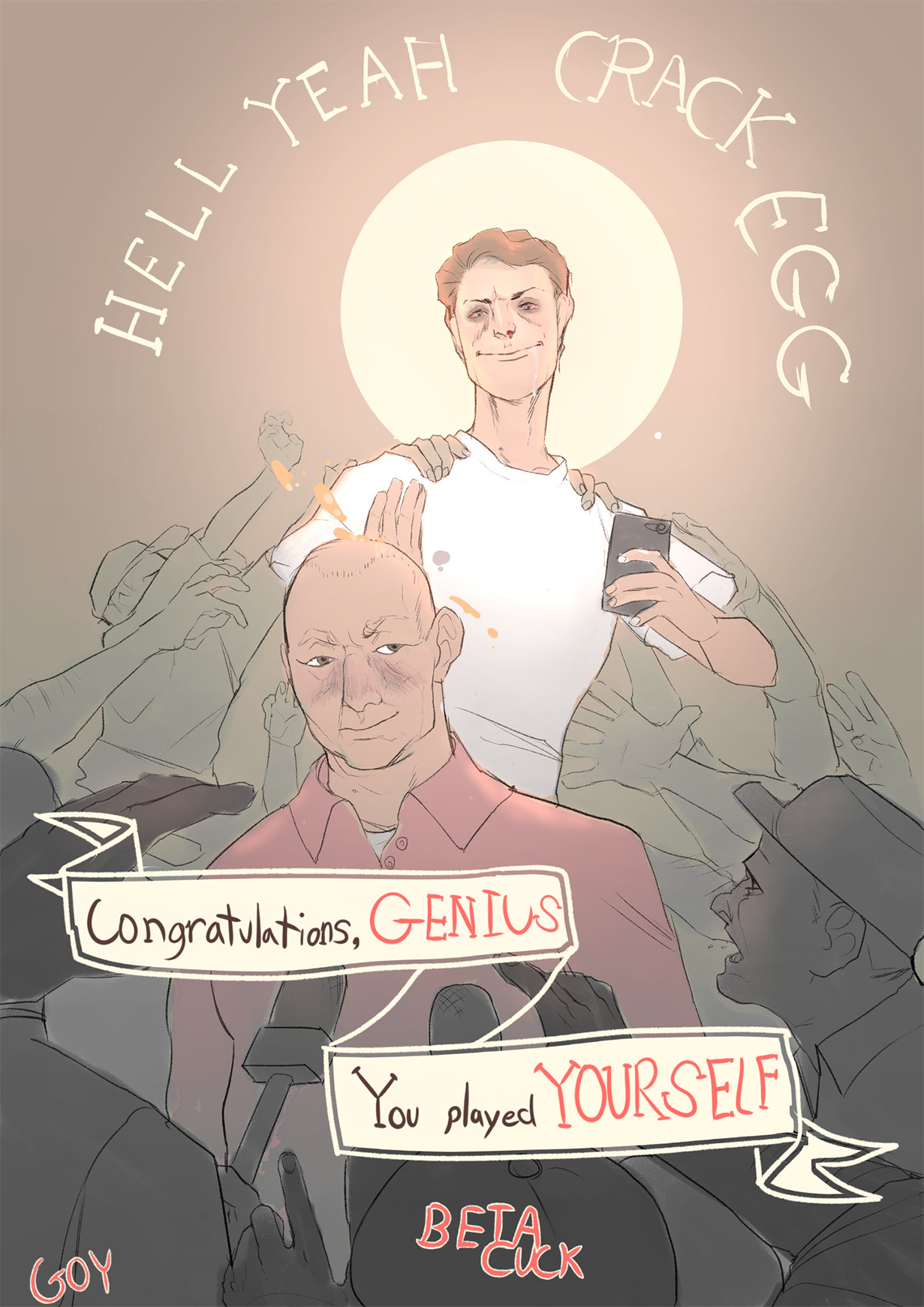 Hell yeah crack egg! | Egg Boy | Know Your Meme