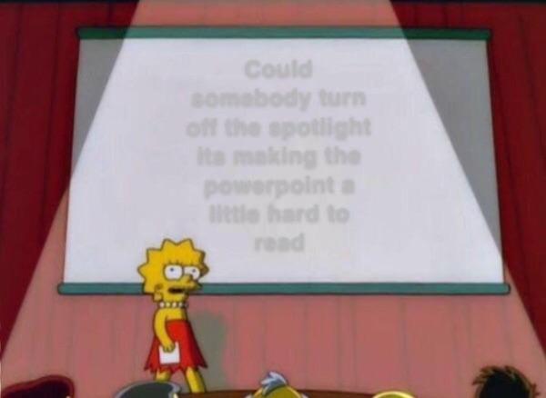 Oof oww my presentation | Lisa Simpson's Presentation | Know Your Meme