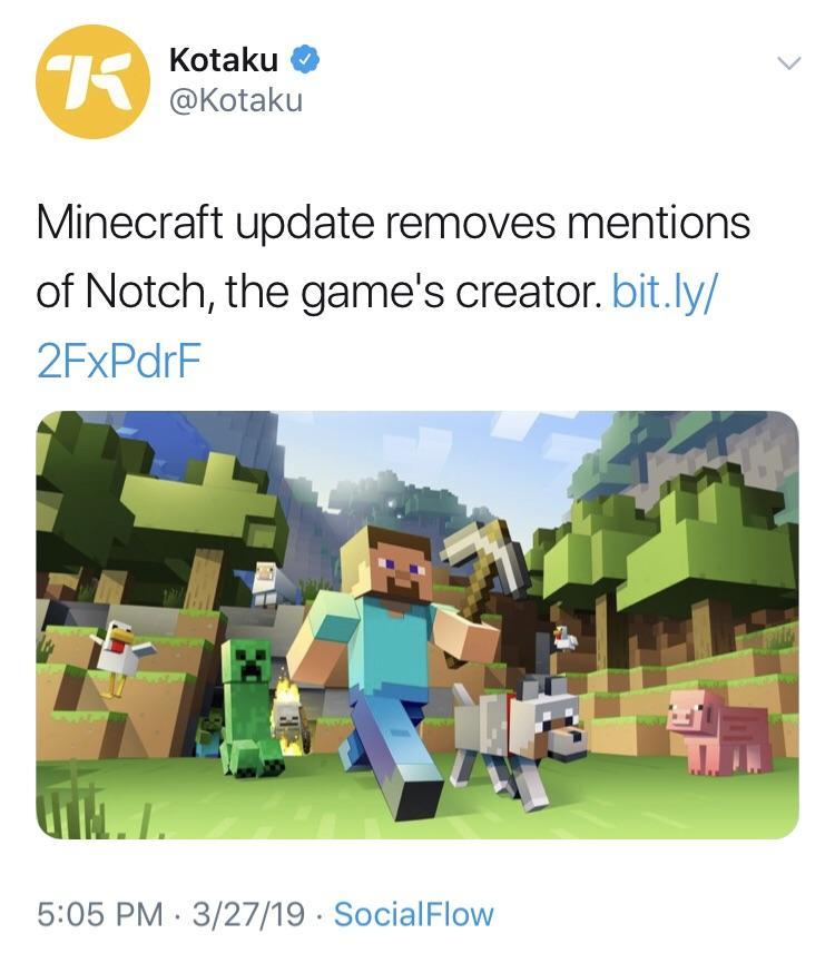 "Gamers it is time to rise up" | Markus Persson / Notch | Know Your Meme