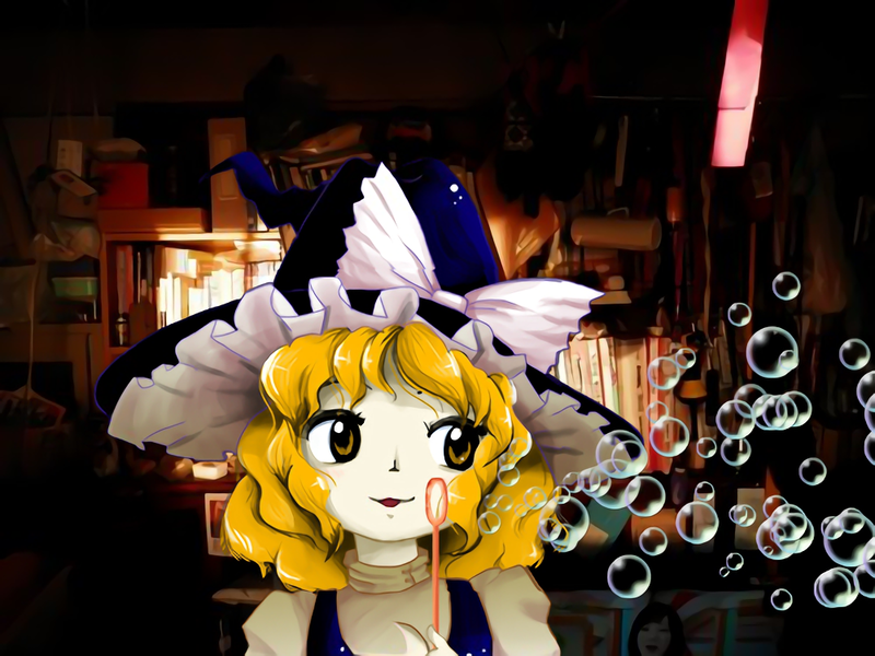 scenic bubbles | Marisaface / Kanmarisa | Know Your Meme