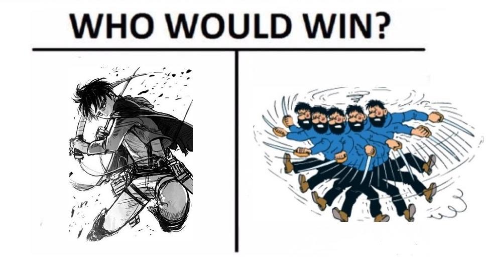 Haddock on Titan | Who Would Win? | Know Your Meme