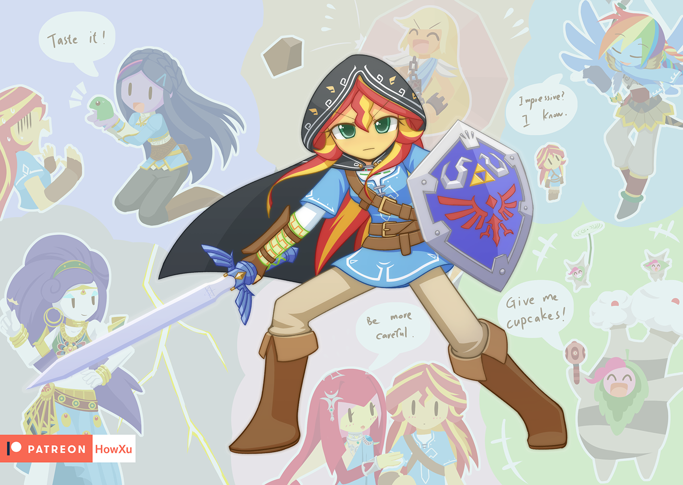 SS Link by HowXu | My Little Pony: Equestria Girls | Know Your Meme