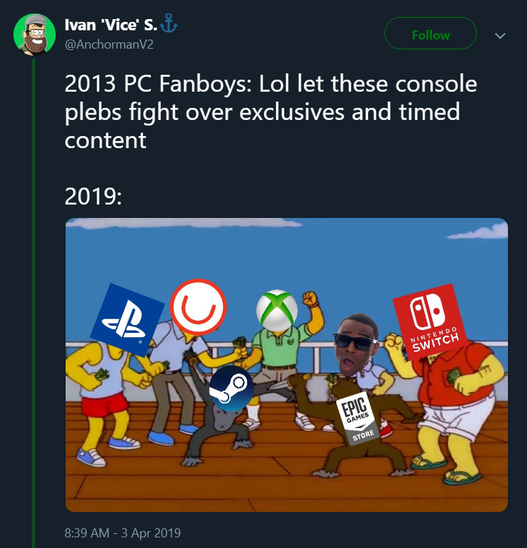 Exclusivity Wars has changed. | Epic Games Store | Know Your Meme