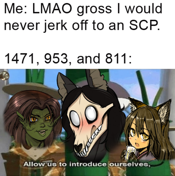 SCPorn in a nutshell | SCP-1471 | Know Your Meme