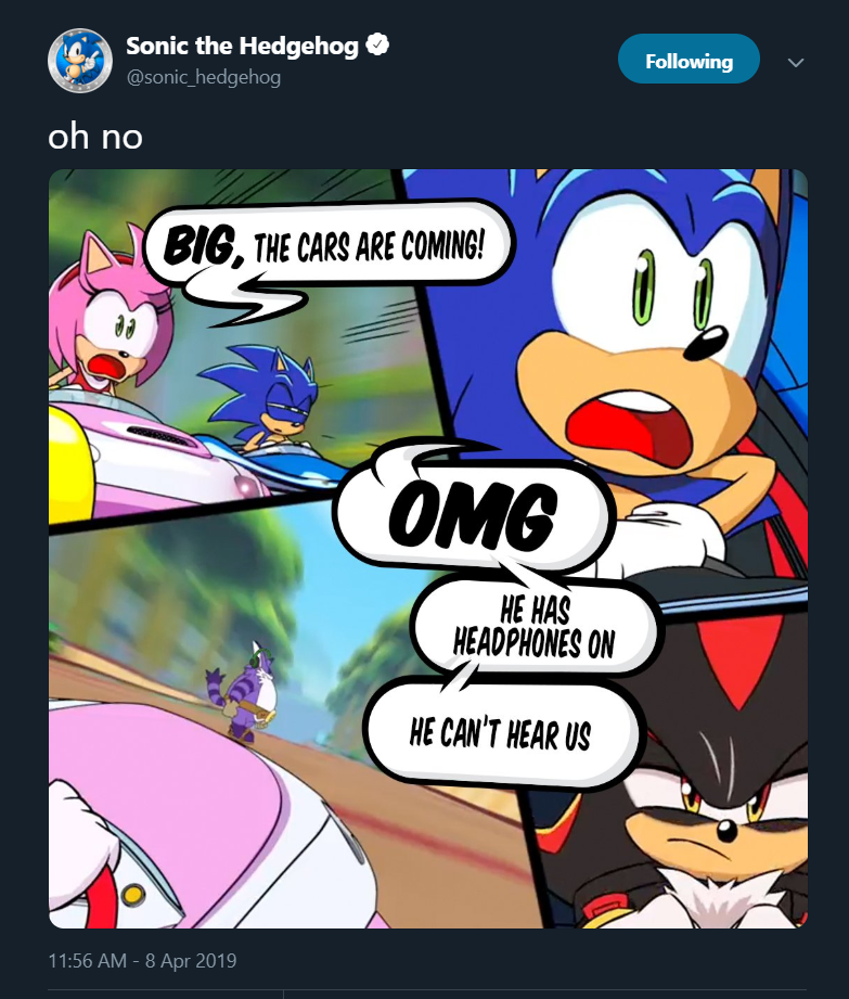 Oh No Sonic Hedgehog Know Your Meme oh-no-sonic-hedgehog-know-your-meme