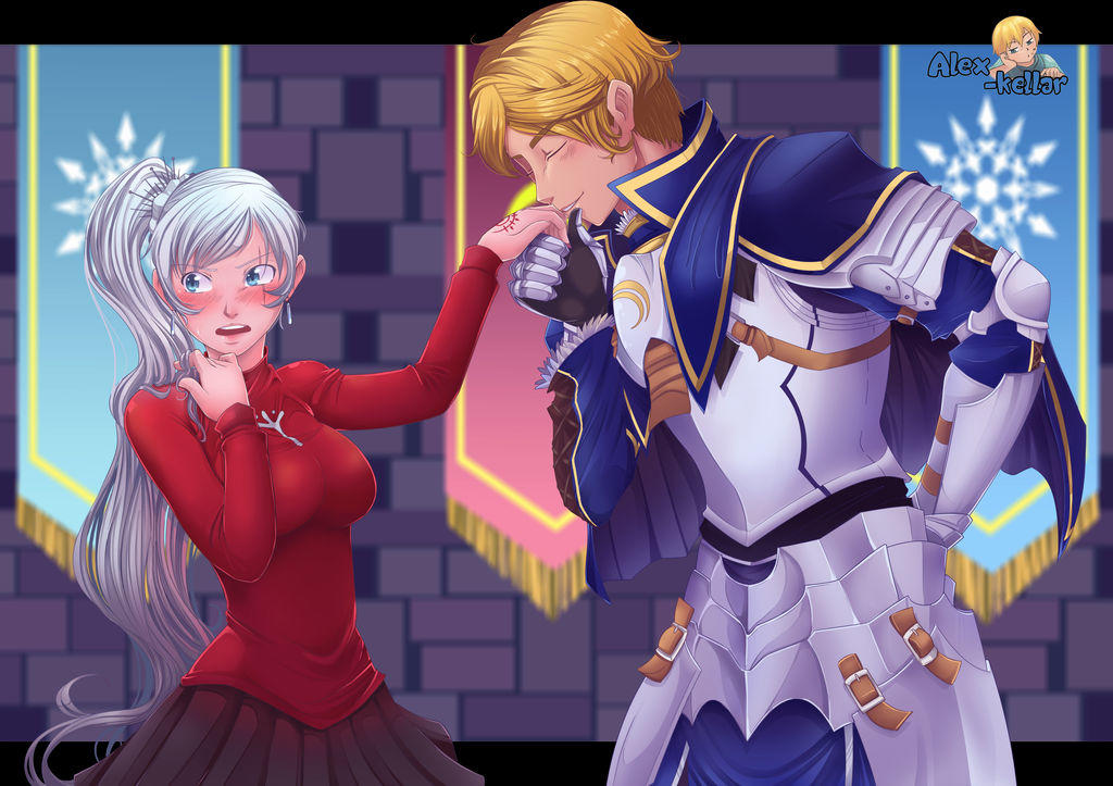 Rwby White Knight Jaune X Weiss Fate Au Rwby Know Your Meme