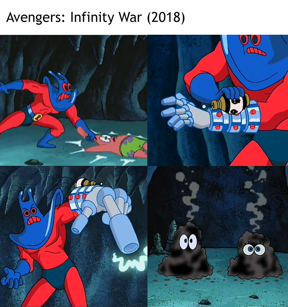 Manray gets the Infinity Gauntlet | Avengers: Infinity War | Know Your Meme