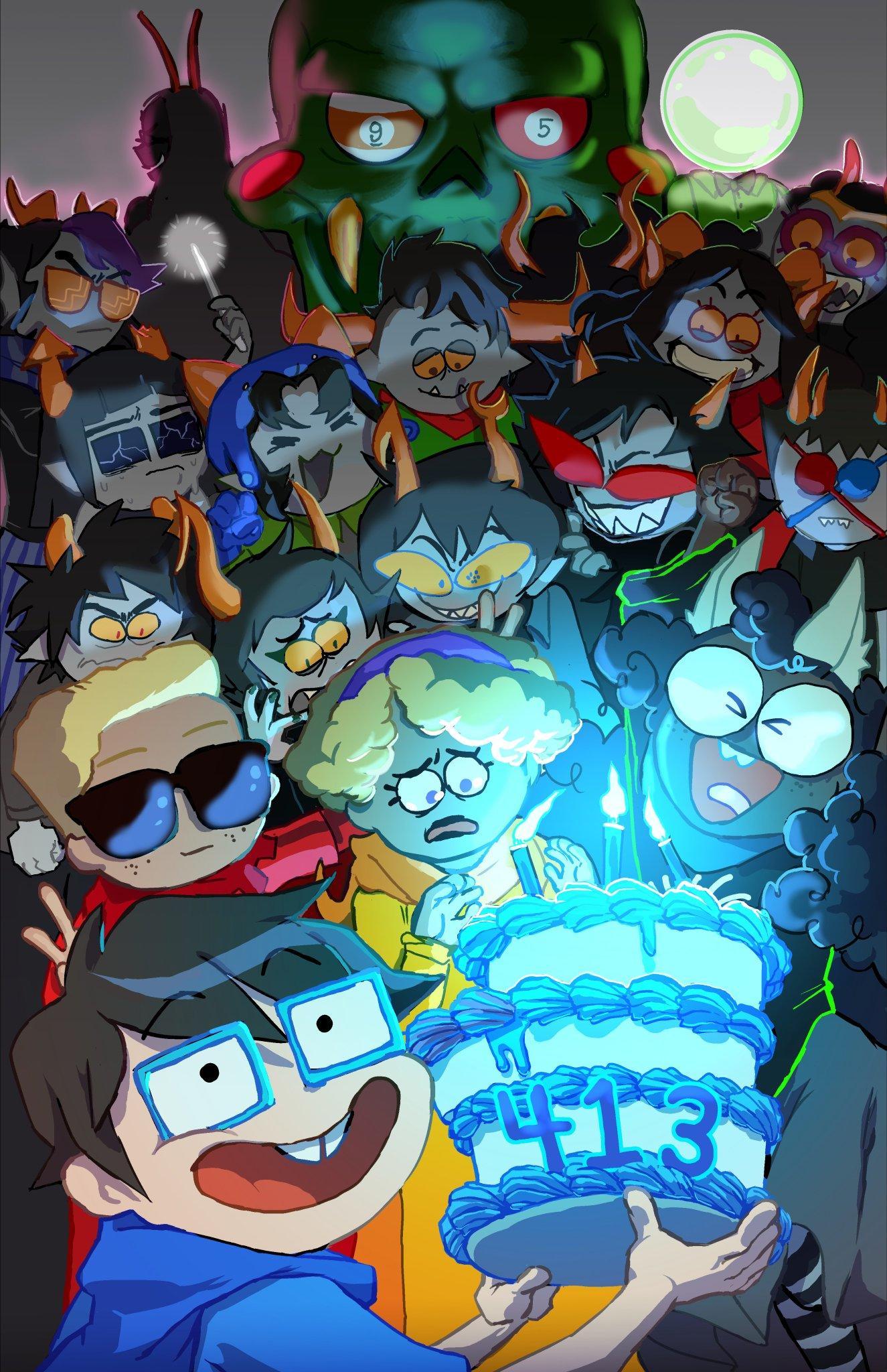 Happy #413!!! | Homestuck | Know Your Meme
