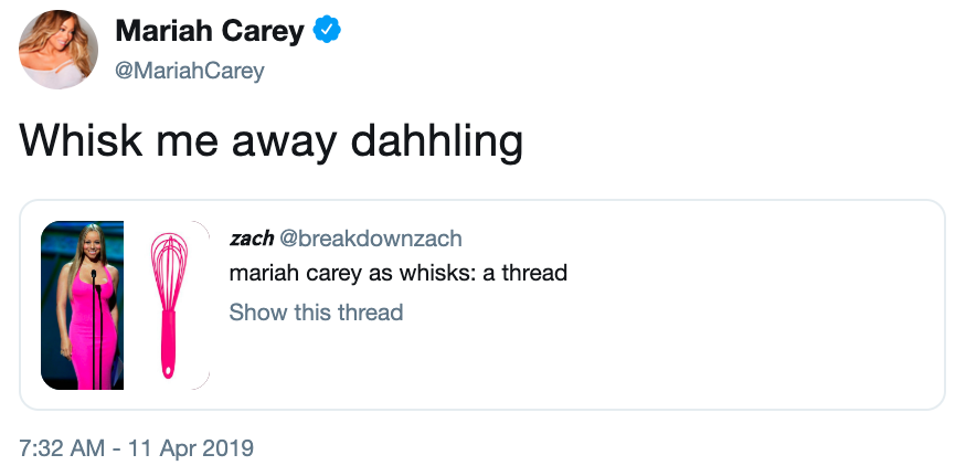 Whisk me away dahhling | Celebrities as Things | Know Your Meme