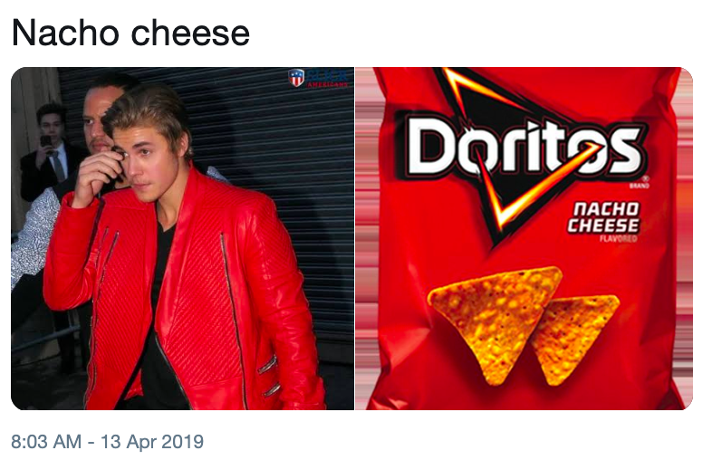 Nacho cheese | Celebrities as Things | Know Your Meme