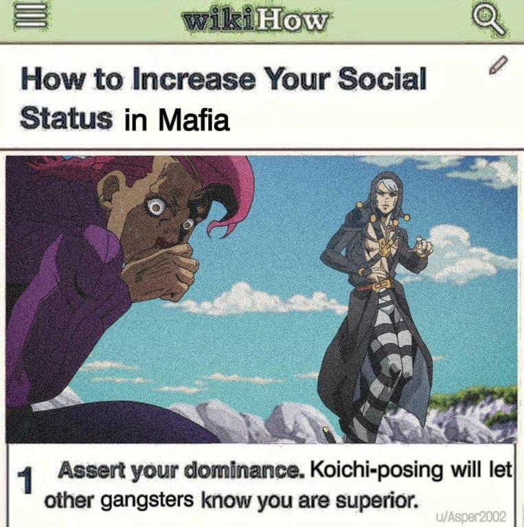 "MENACING" | JoJo's Bizarre Adventure | Know Your Meme