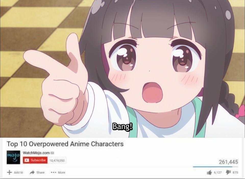 Too OP pls nerf | Wataten!: An Angel Flew Down to Me | Know Your Meme