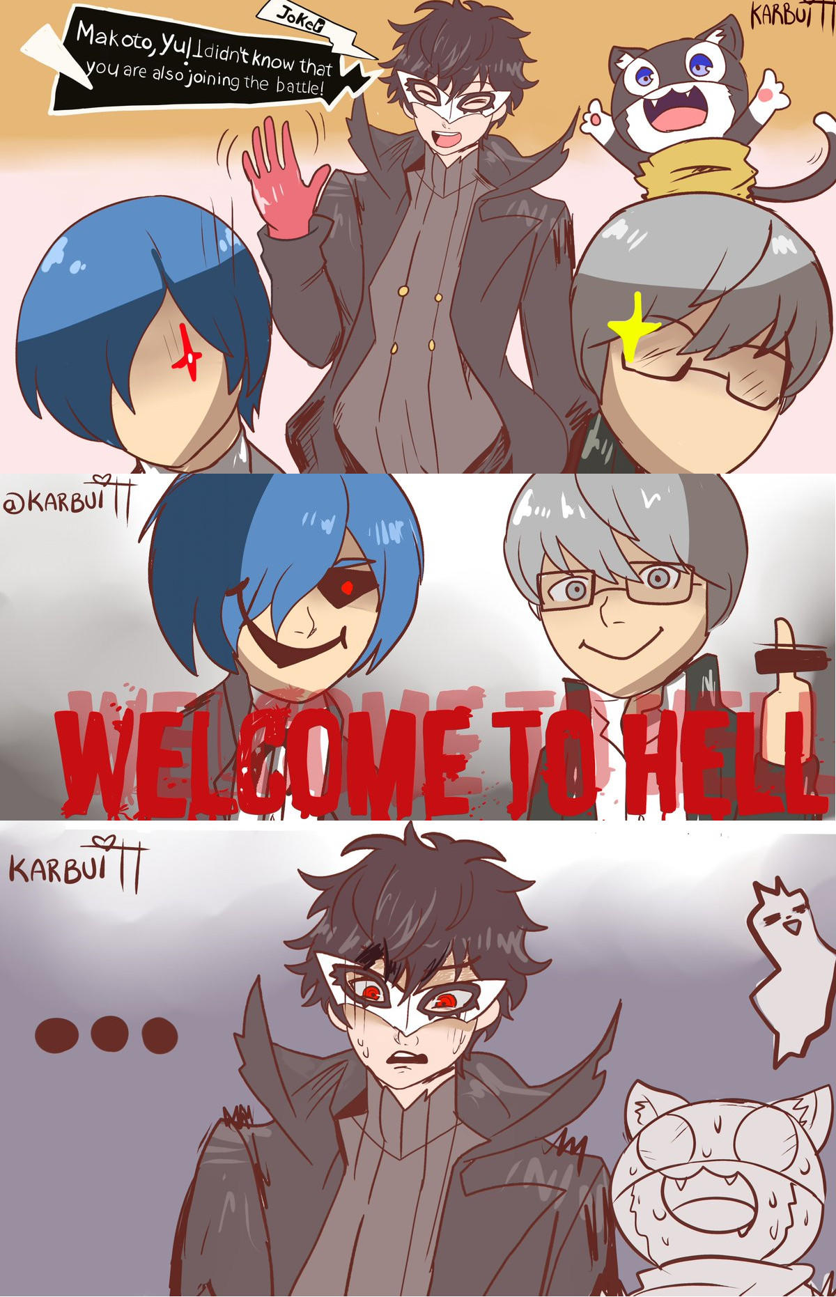  Miis Are So Friendly And Welcome To Hel I Mean Smash Joker