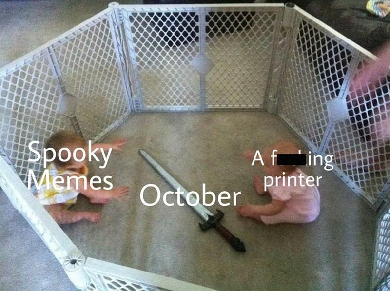 Printer Memes and Spooky Memes in competition | Printer Magenta | Know ...