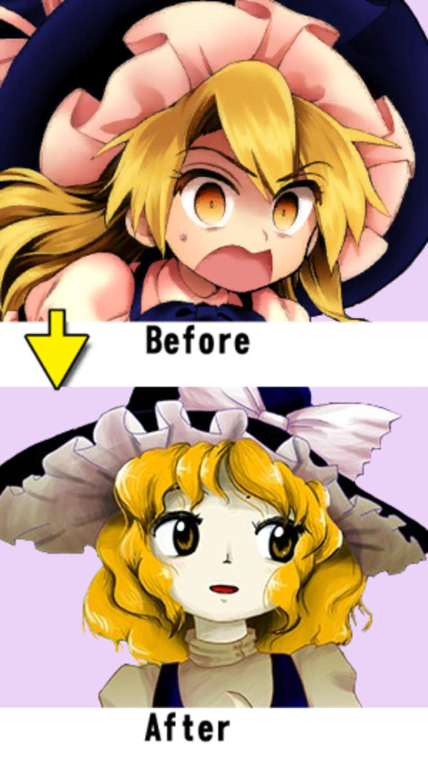 Marisa's transition | Marisaface / Kanmarisa | Know Your Meme