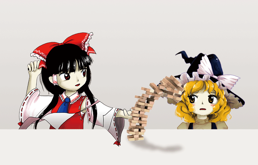 Jenga tower | Marisaface / Kanmarisa | Know Your Meme