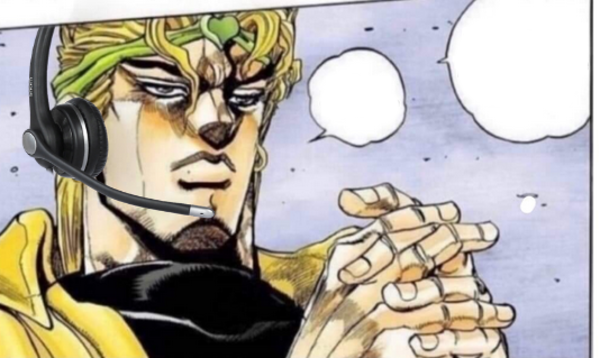 Headset Dio / Gamer Dio Template | Dio Walk / Gamer Dio | Know Your Meme