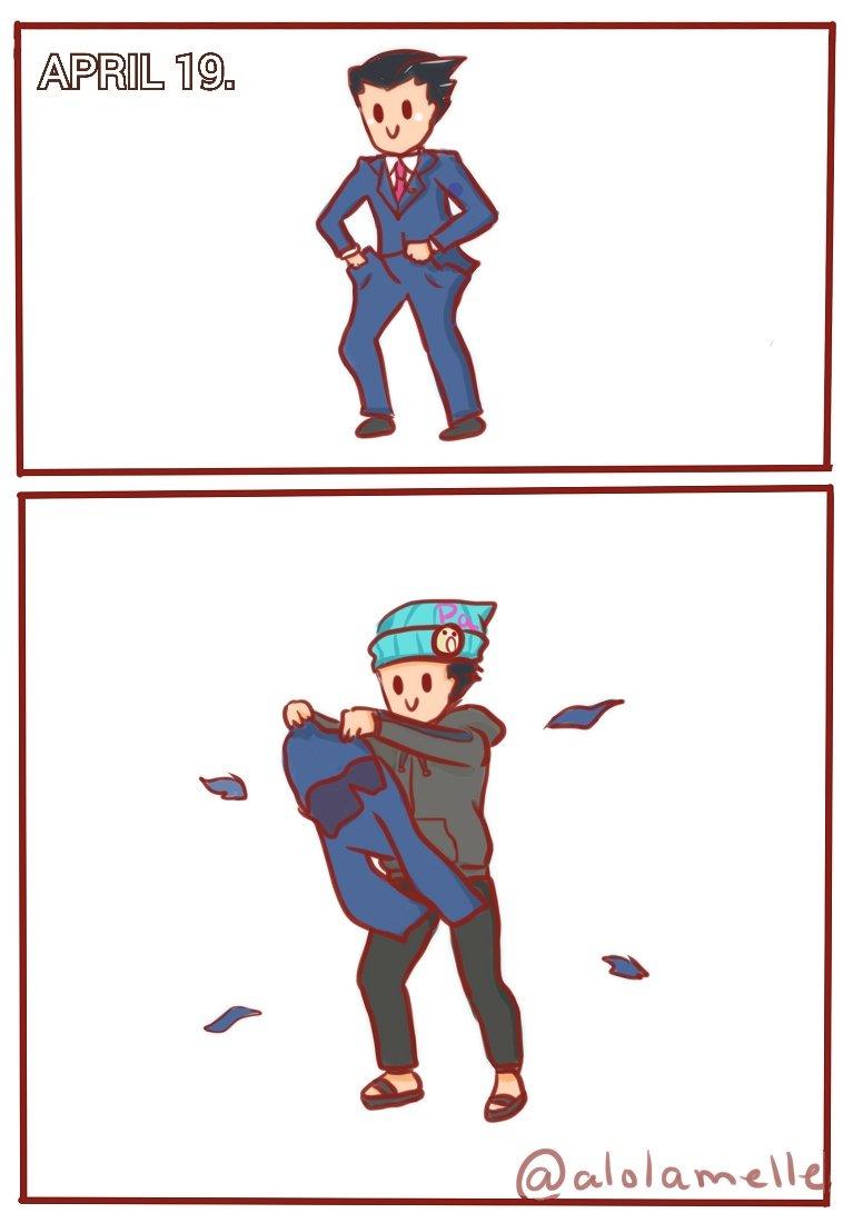 "Happy Unemployment Day!!! 🎉🎉" | Phoenix Wright: Ace Attorney | Know ...