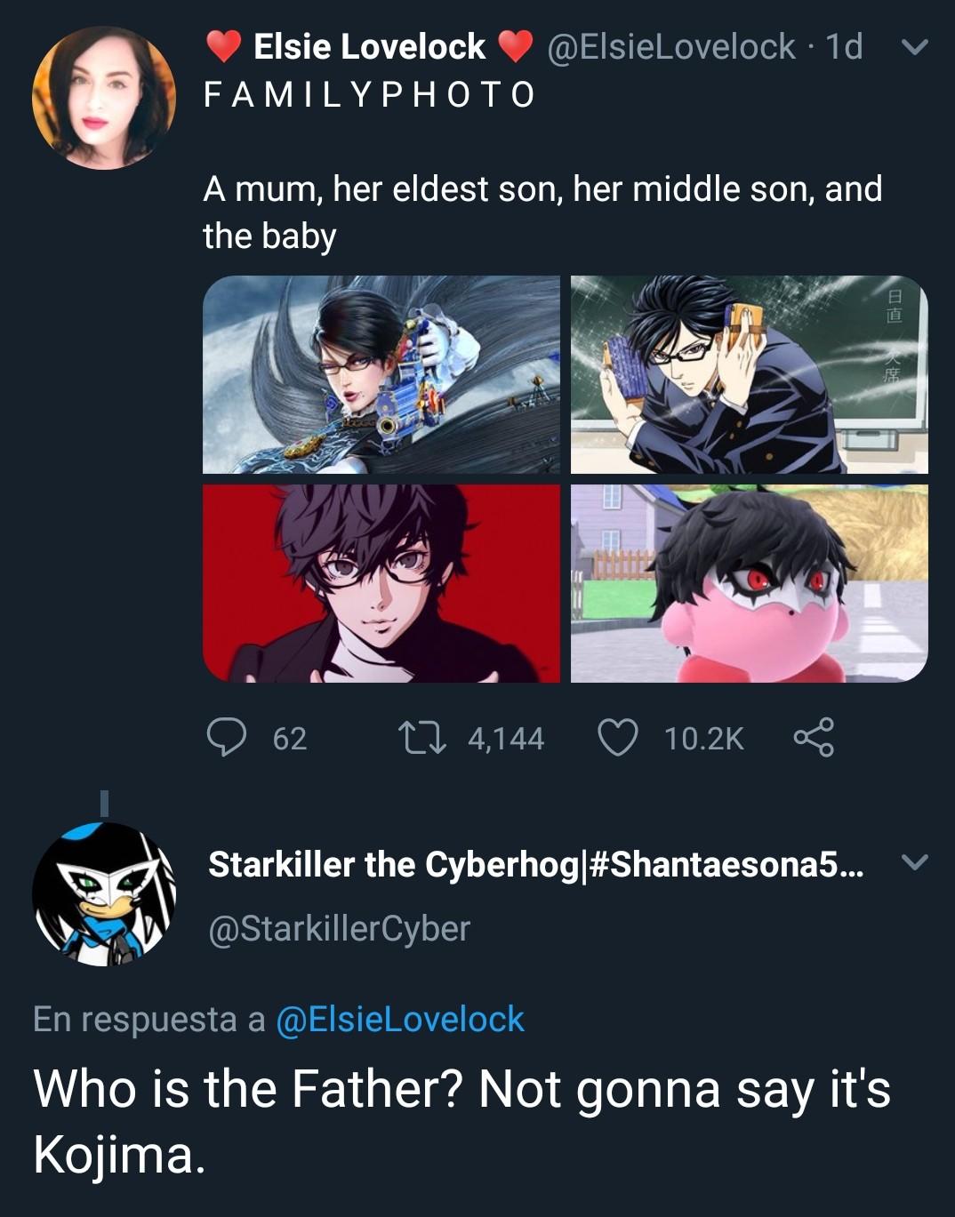 Family Photo | Bayonetta as Joker's Mom | Know Your Meme