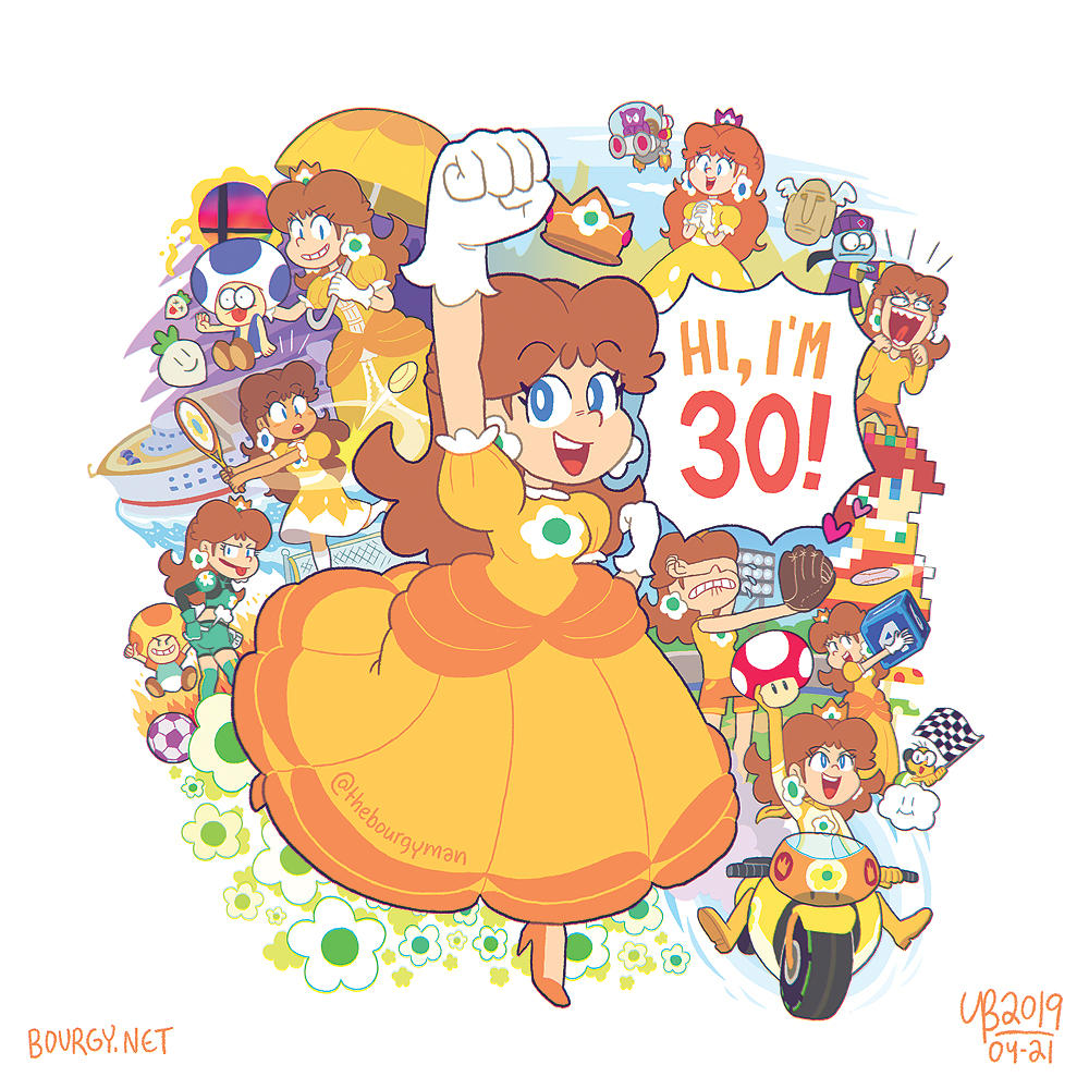 Happy 30th anniversary, Daisy! | Super Mario | Know Your Meme