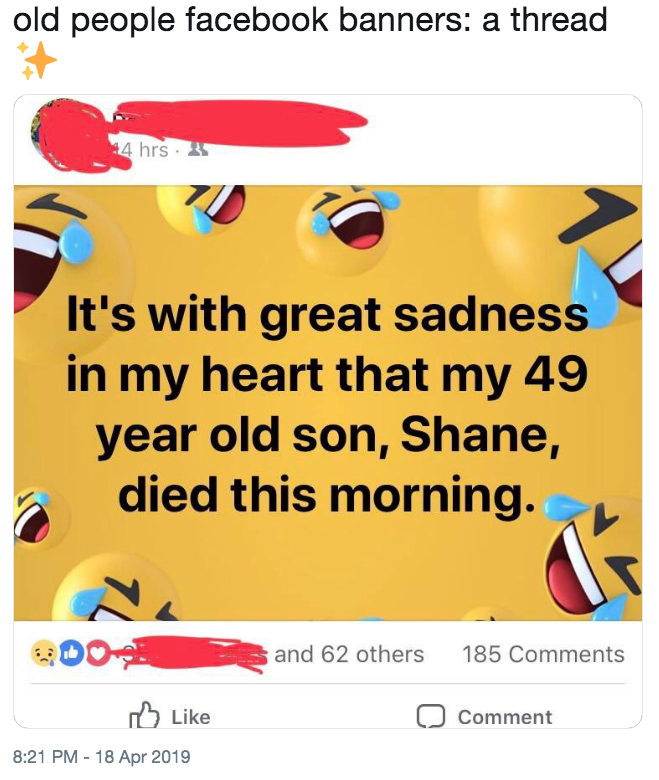 old people facebook banners: a thread | Facebook Custom Background ...