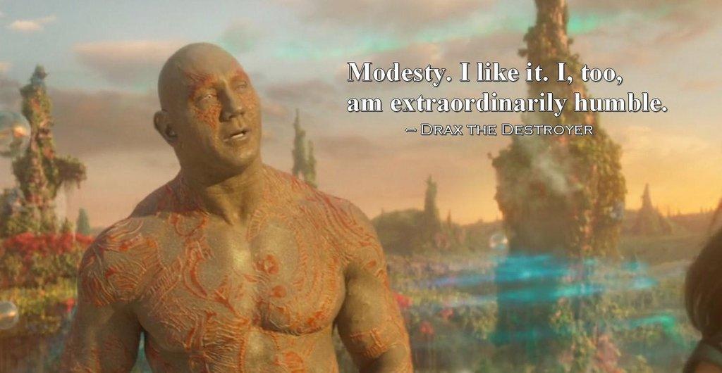 I raise your Humble Trump and give you Humble Drax | I, Too, Am ...
