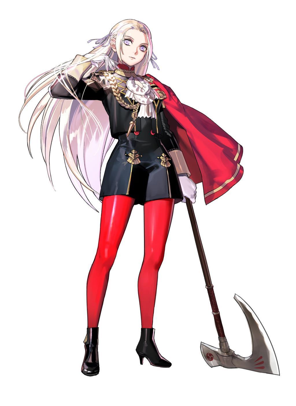 Edelgard official art | Fire Emblem: Three Houses | Know Your Meme