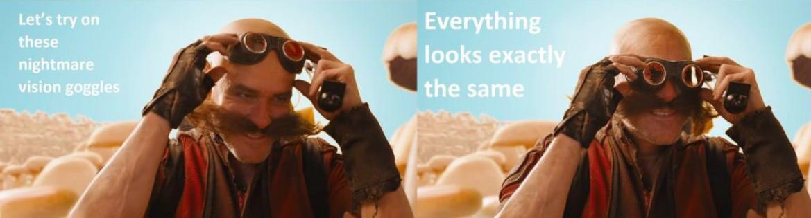 Nightmare goggles | Sonic the Hedgehog | Know Your Meme