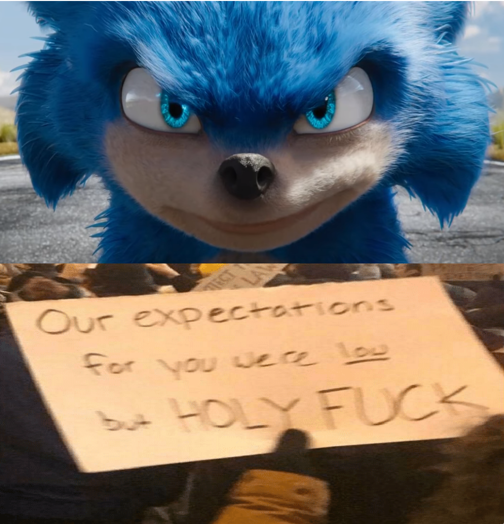 cursed_sonic | Sonic the Hedgehog (2020 Film) | Know Your Meme