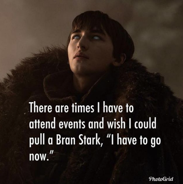 there are times I have to attend events | I Am Going to Go Now | Know ...