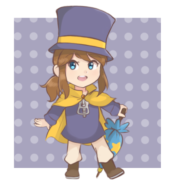 "Art for Hat Kid from a Hat in Time!" | A Hat in Time | Know Your Meme