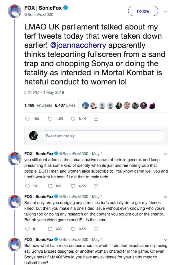 SonicFox's Tweets | SonicFox | Know Your Meme