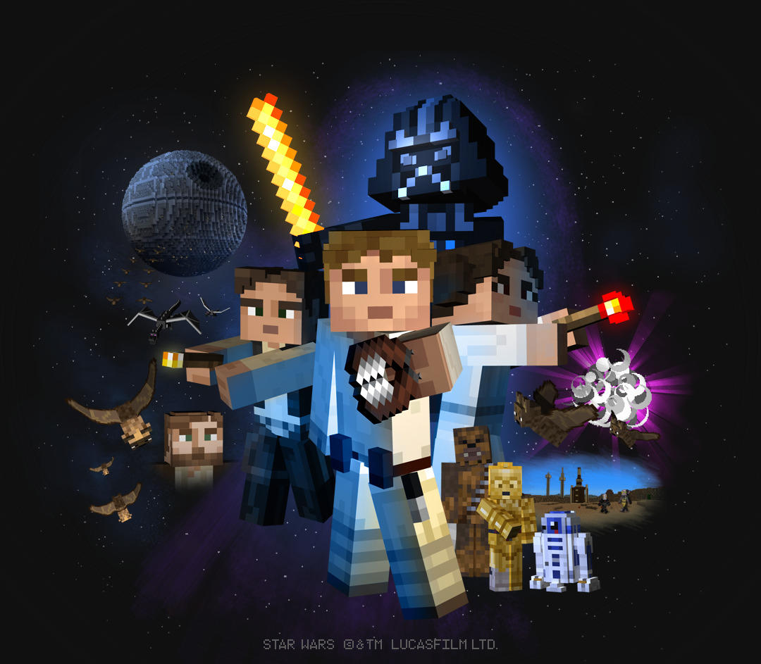 Minecraft Star Wars skin packs | Minecraft | Know Your Meme