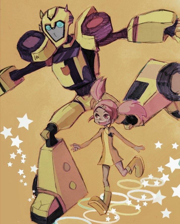 Bee & Sari by く | Transformers | Know Your Meme