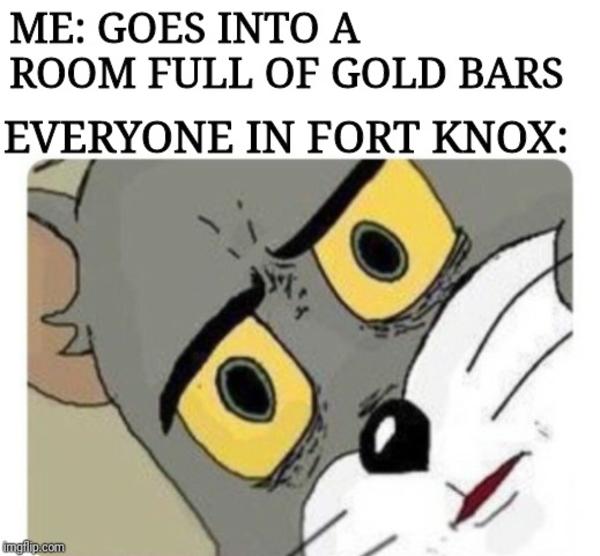 gee what a find | Unsettled Tom | Know Your Meme