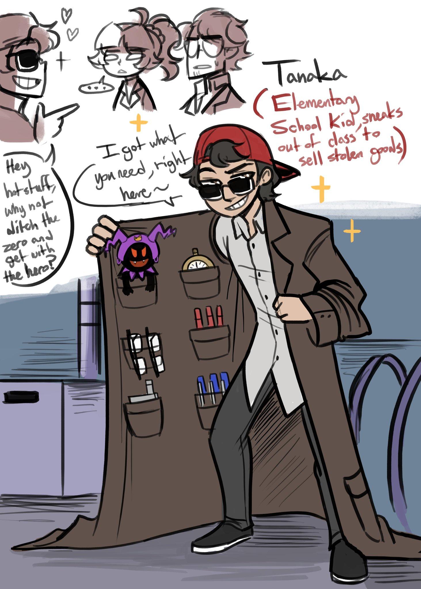 Adult Confidant AU Tanaka | Megami Tensei - Persona | Know Your Meme