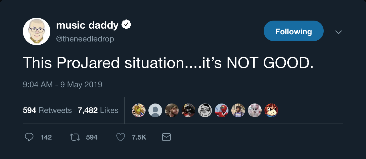 This ProJared situation....it’s NOT GOOD. | ProJared Cheating Scandal ...