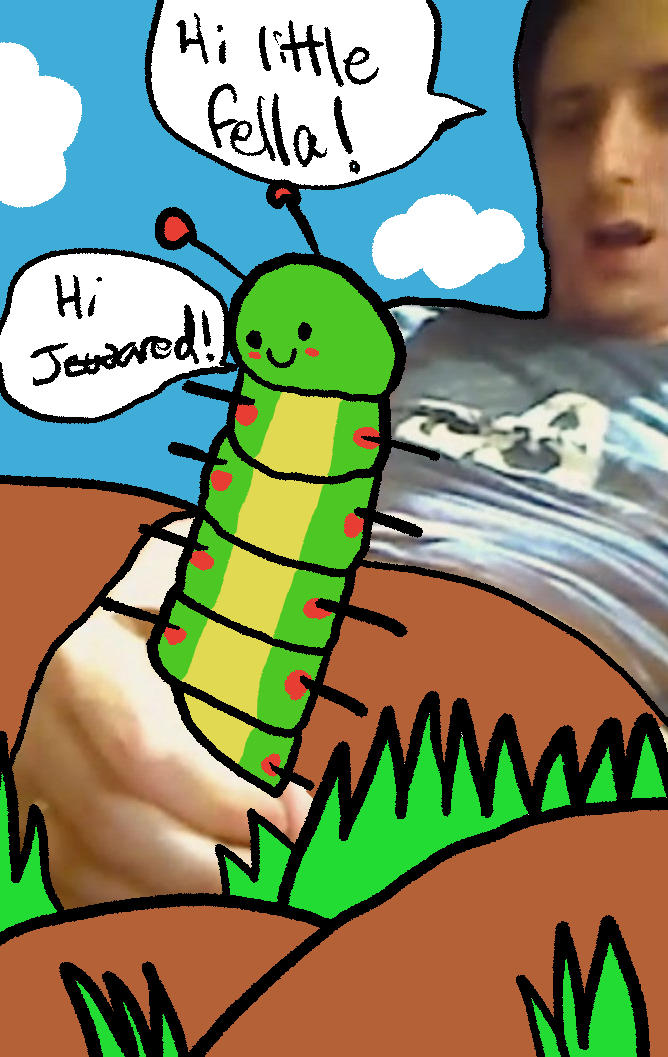 Jared meets a bug | ProJared | Know Your Meme