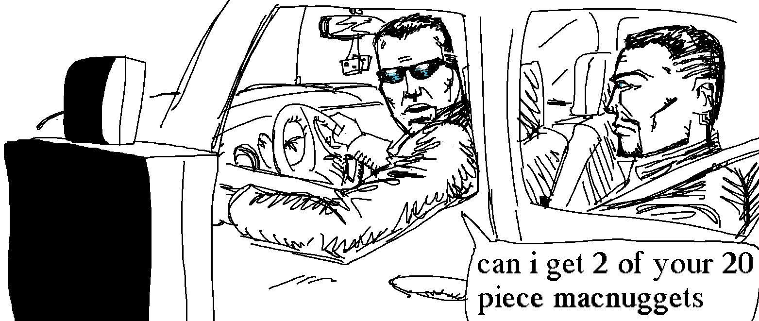 JC Denton and his brother Paul ordering fast food | Deus Ex | Know Your ...