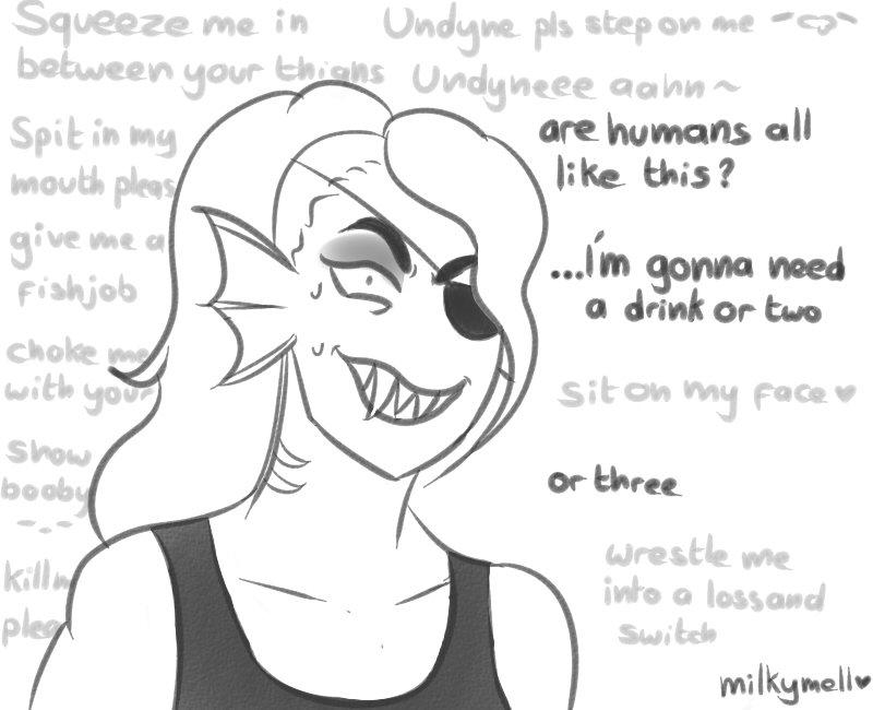 Undyne meets the Undertale fandom | Undertale | Know Your Meme