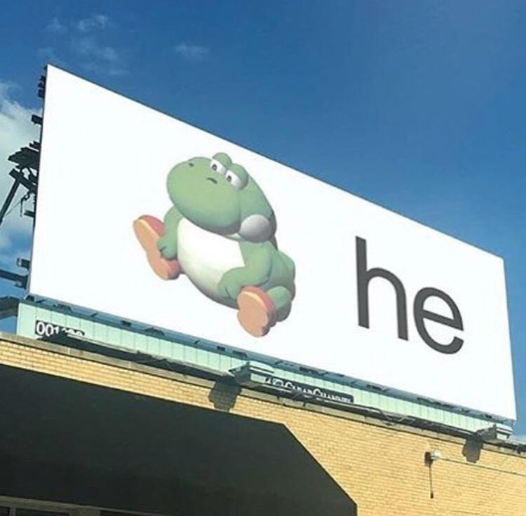 He | Fat Yoshi | Know Your Meme