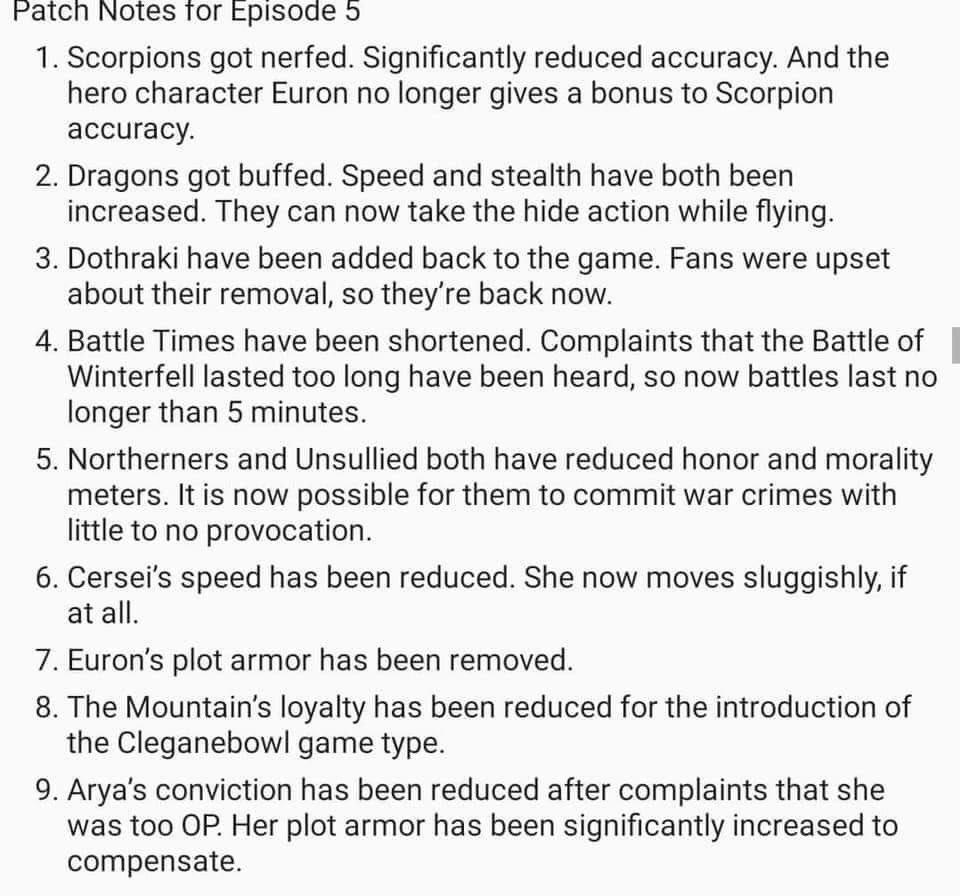 Patch Notes | The Bells | Know Your Meme